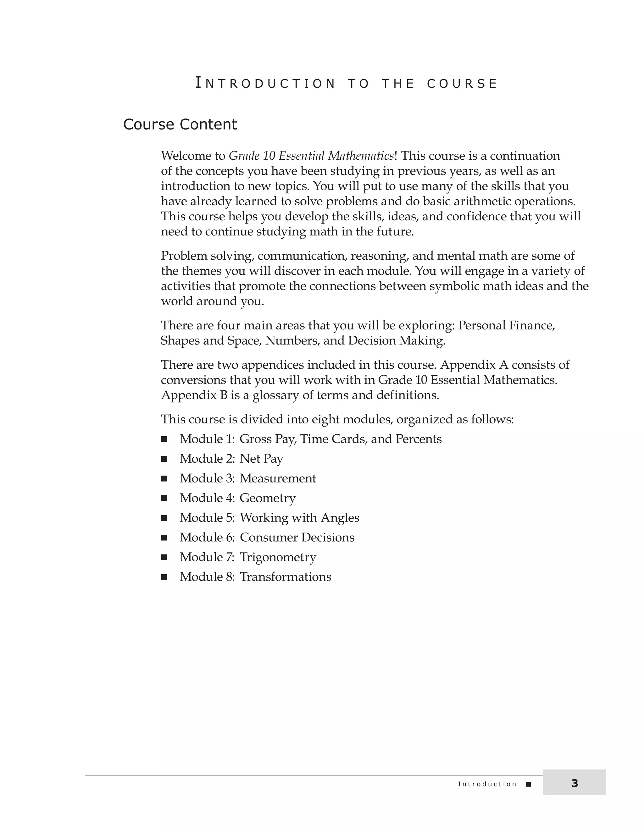 Grade 10 essential math | PDF