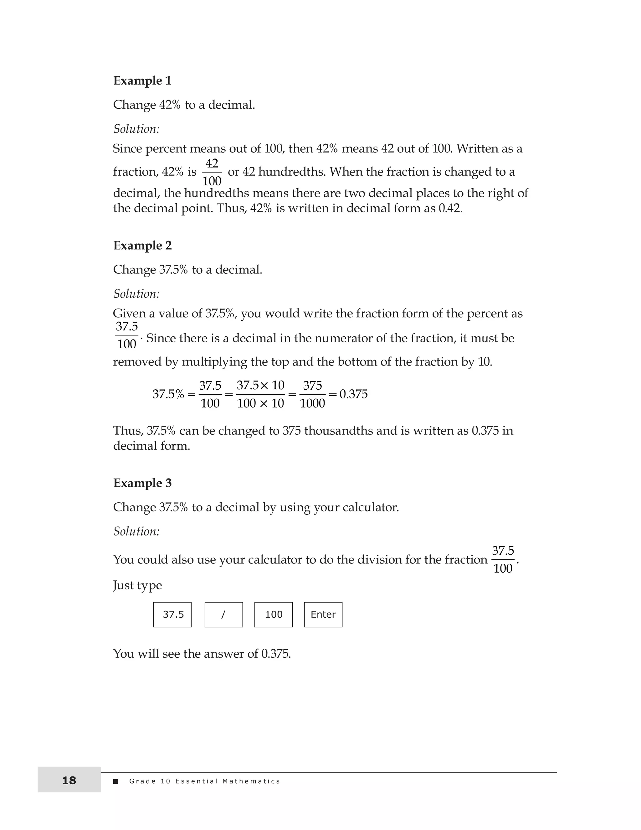 Grade 10 essential math | PDF