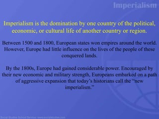 Gr 10 imperialism factors | PPTX