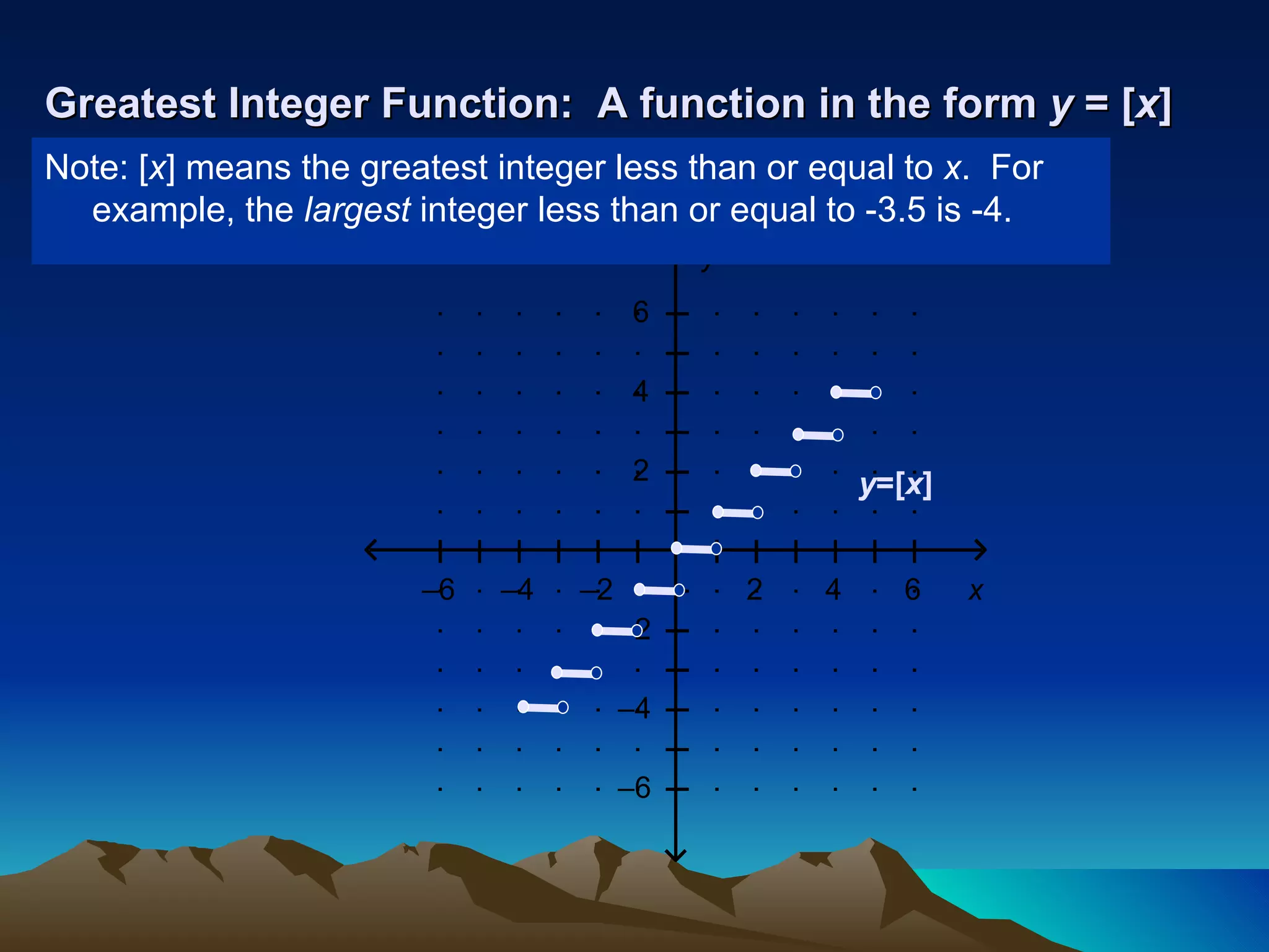 Gr10 piecewise functions | PPT