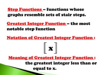 Gr10 step function ppt | PPT