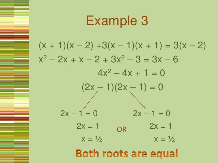 Gr 11 equations