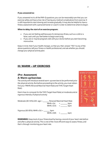 Grade 11 learning module on aerobic fitness and muscle-bone ...