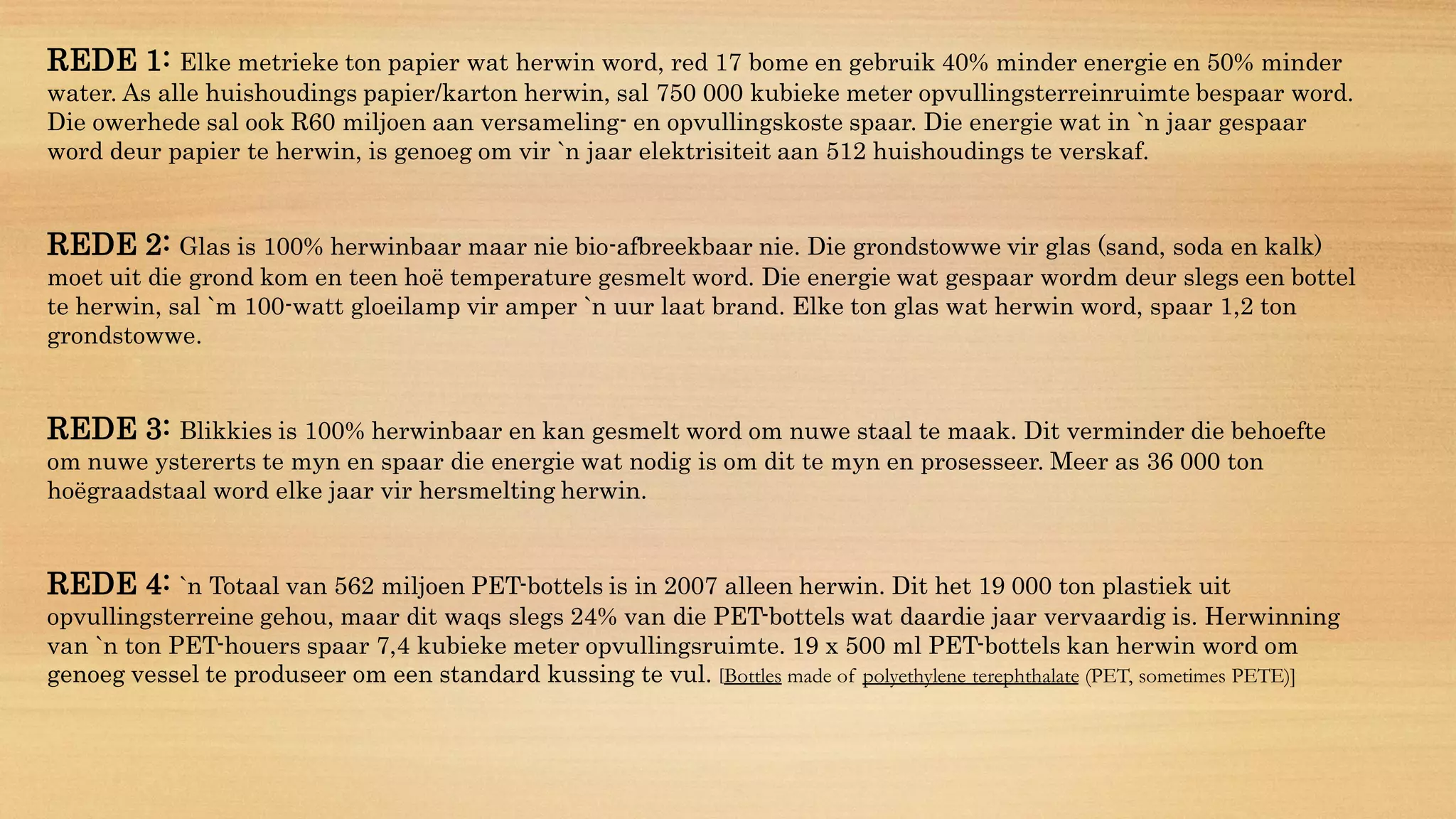 Gr11 - Herwinning | PDF