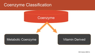 Coenzyme (Intro) | PPTX