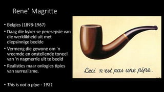 Graad 11 Surrealisme Visuale Kuns Slides | PPTX