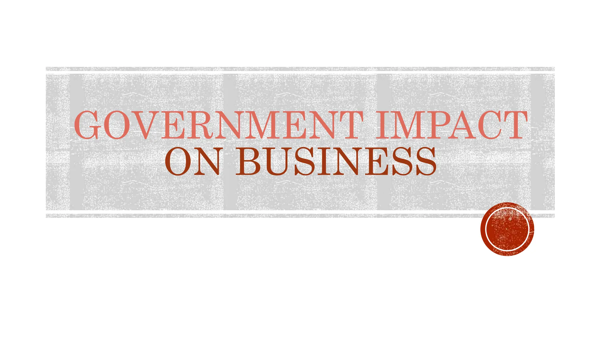 EFFECTS OF THE VARIOUS SOCIO-ECONOMIC FACTORS AFFECTING BUSINESS AND ...