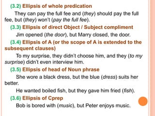 Ellipsis In A Sentence