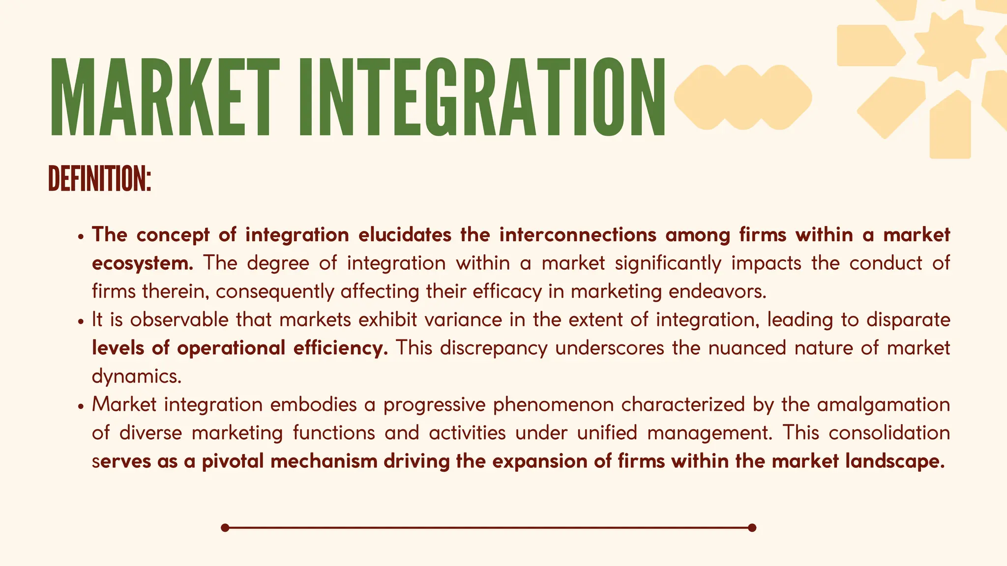 What is Market Integration and Its Types | PDF