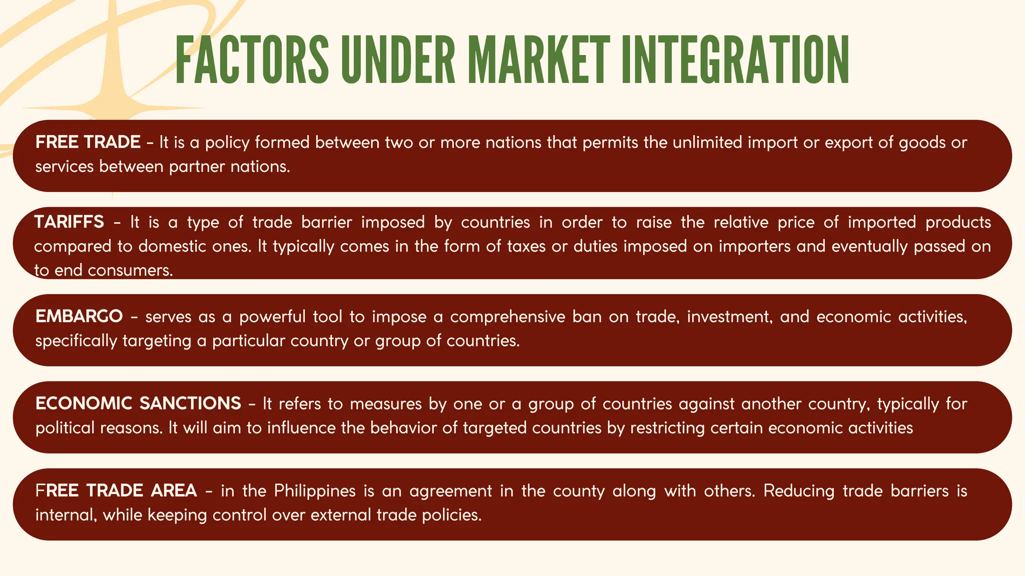 What is Market Integration and Its Types | PDF