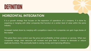 What is Market Integration and Its Types | PDF