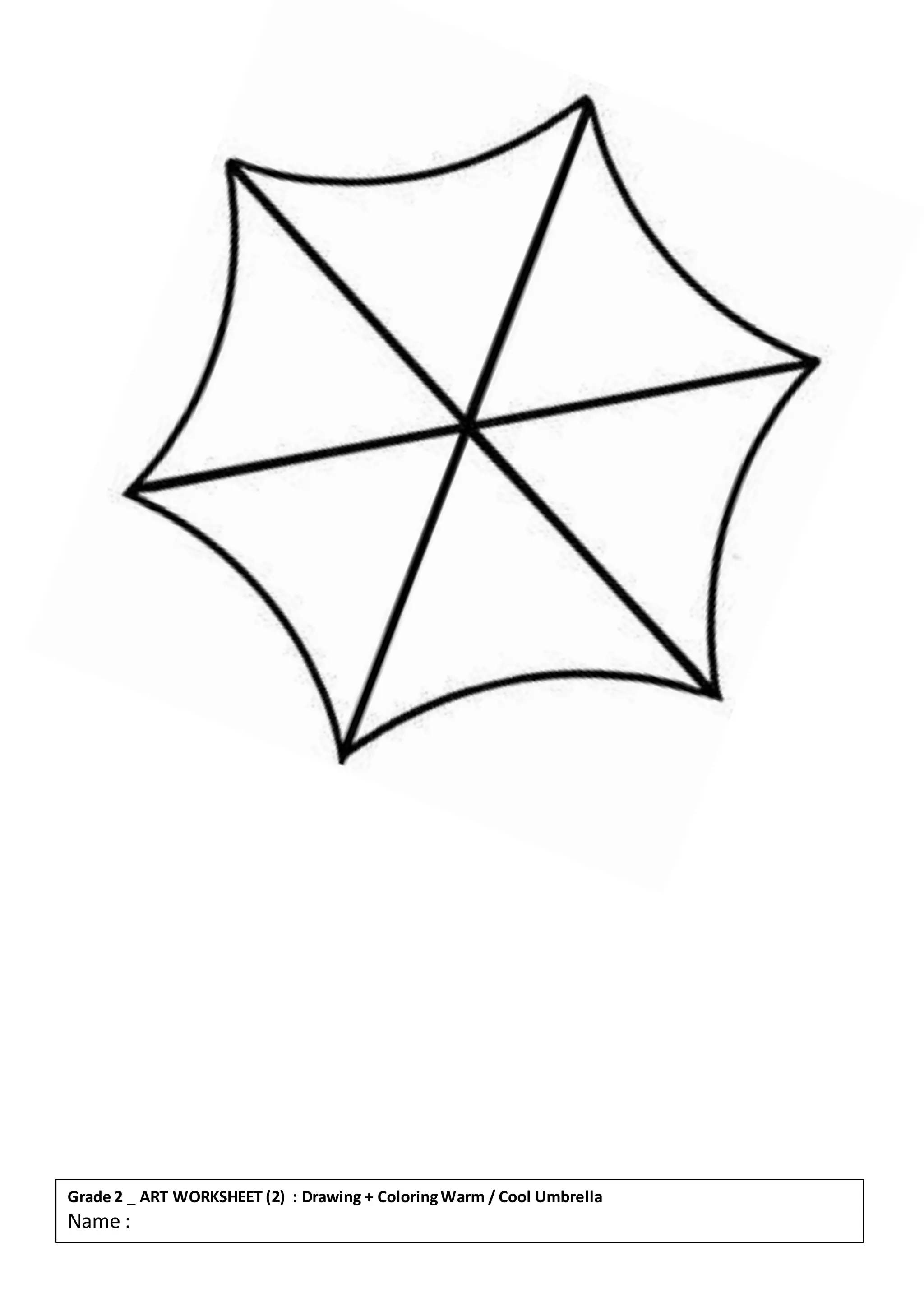 Gr 2 worksheet color wheel | DOCX