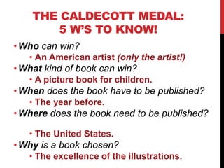 Caldecott Award Overview | PPTX