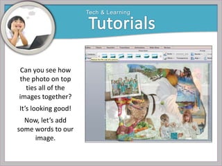 How to Make a Photo Collage with PowerPoint | PPTX | Photo Editing ...