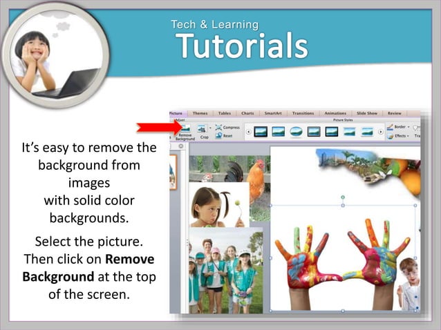 How to Make a Photo Collage with PowerPoint | PPTX | Photo Editing ...