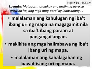 Gr 3 uri ng mapa | PPTX