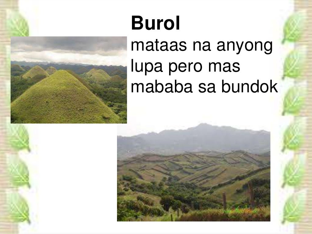 Gr 4 - Mga Anyong Lupa