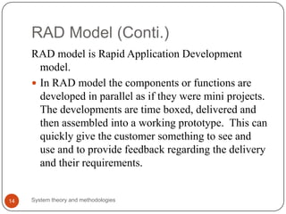 Gr 4 system theory and methodologies | PPT