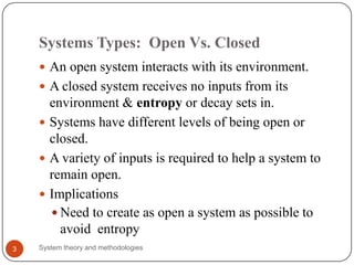 Gr 4 system theory and methodologies | PPTX