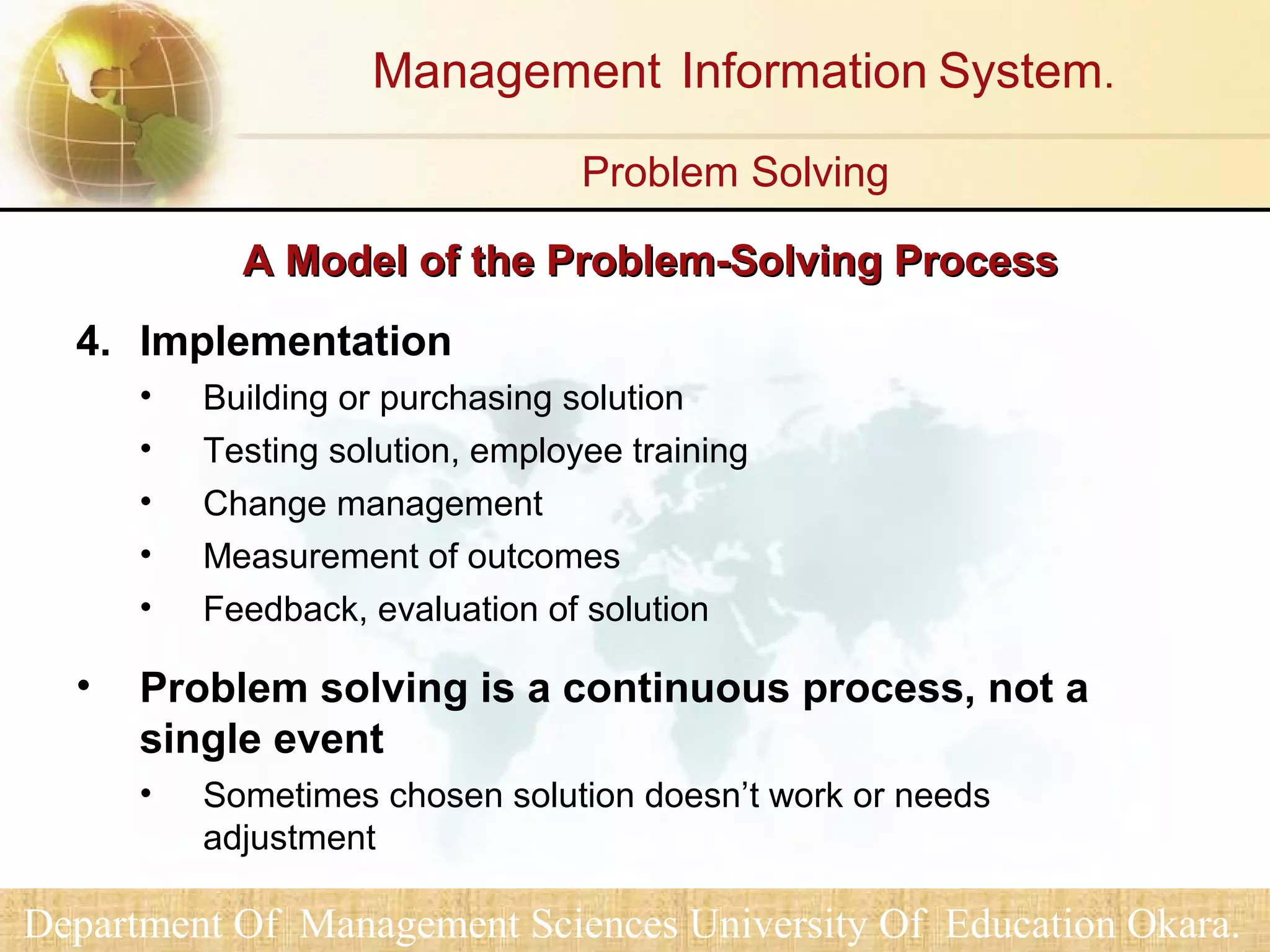 Gr 5 problem solving approach and solution efforts | PPT