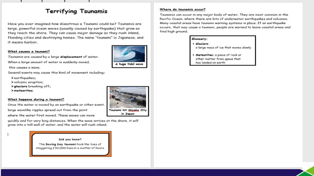 Gr5-Yr6 Cold Task Week 1.9 PPT.pdf for grade 5 | PPT