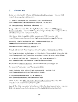 An Examination of the Turkish Economy | PDF