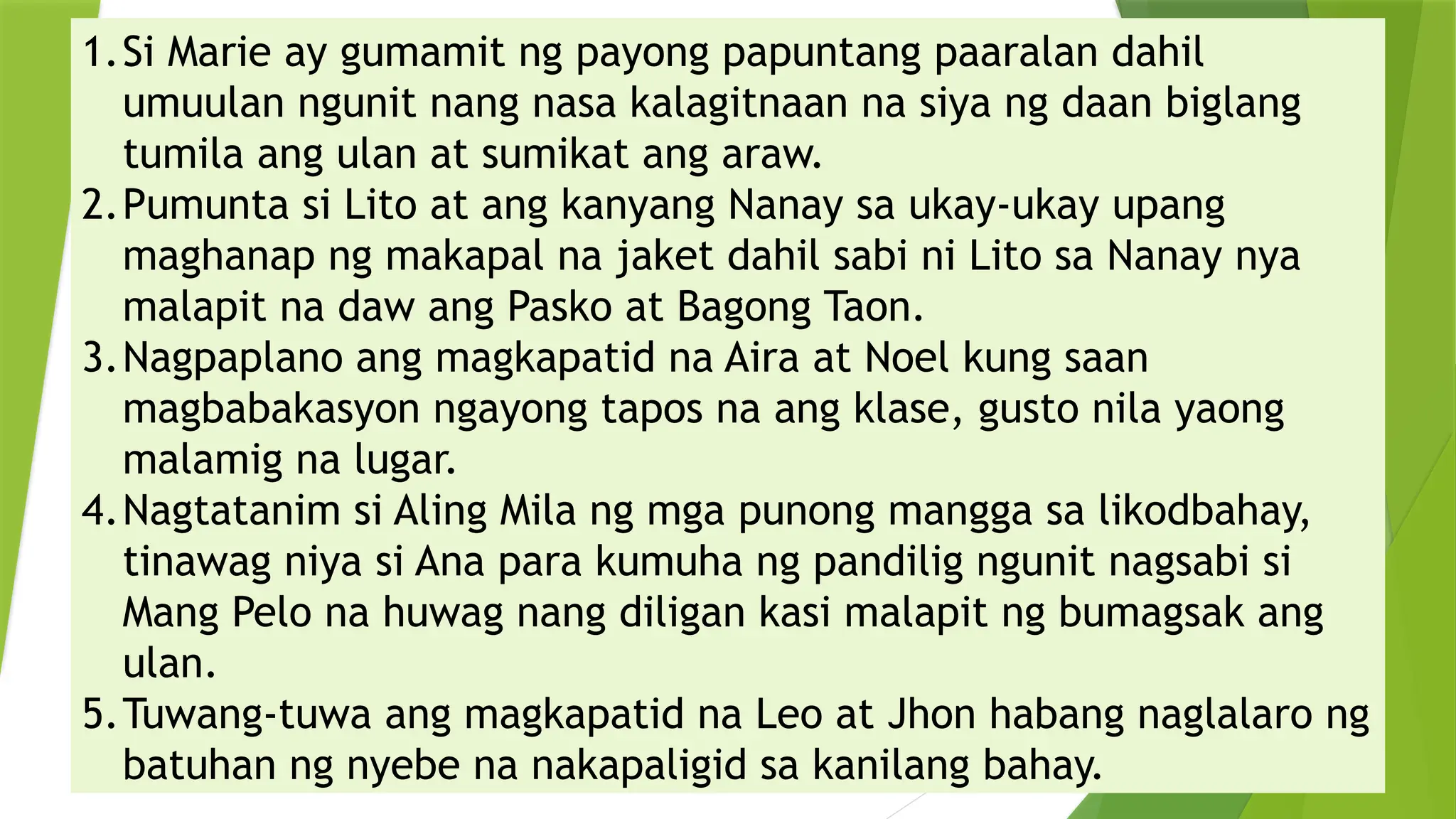 GRADE 5 PAGKAKAIBA NG PANAHON AT KLIMA.pptx
