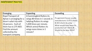 Mastering Multi-Digit Multiplication and Division with Real-Life ...