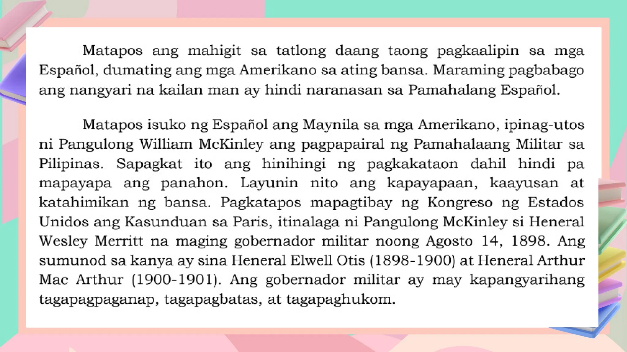 GR 6-AP-WK 1-QTR 2.pptx Nasusuri ang uri ng pamahalaan at patakarang ...