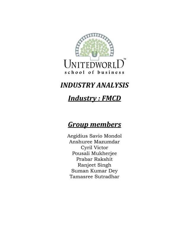 FMCD Industry | PDF | Economy | Business and Finance