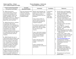 Gr6 S S Pacing Guide Laudani 08 09 | PPT