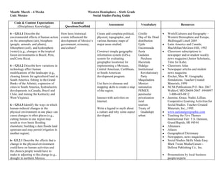 Gr6 S S Pacing Guide Laudani 08 09 | PPT