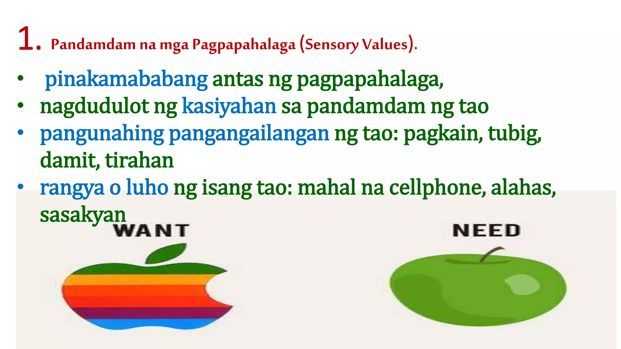 ESP 7 Modyul10 Hirarkiya ng Pagpapahalaga | PPTX