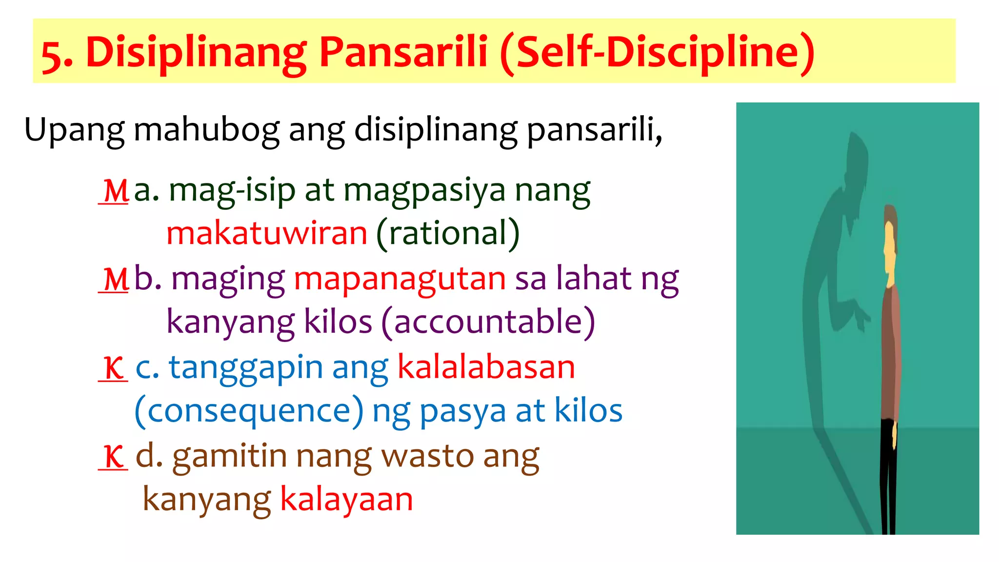 ESP7 Modyul 11 Panloob na Salik na Nakakaapekto sa Pagpapahalaga | PPTX