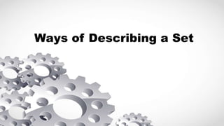 GRADE 7 Language Of Sets PowerPoint Presentation | PPTX