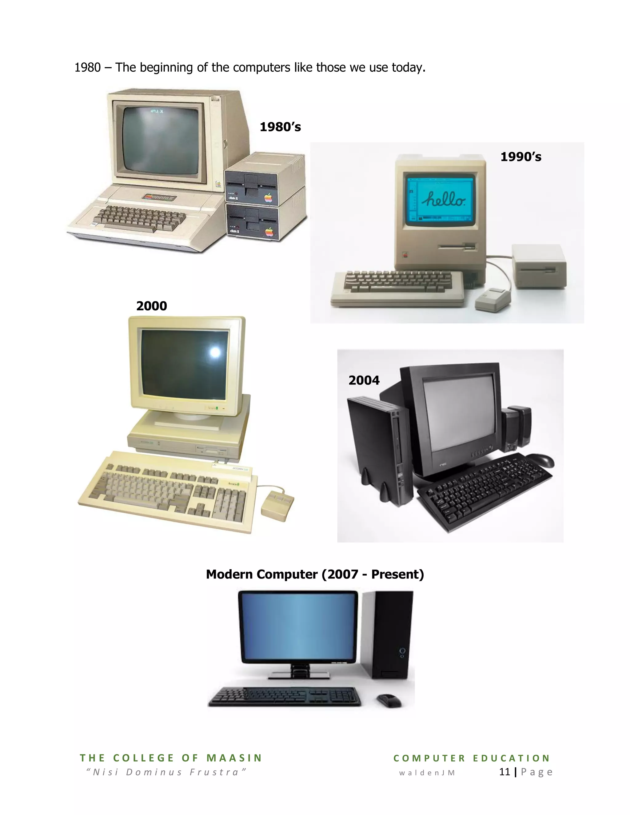 History of Computer & Generations of Computer | PDF