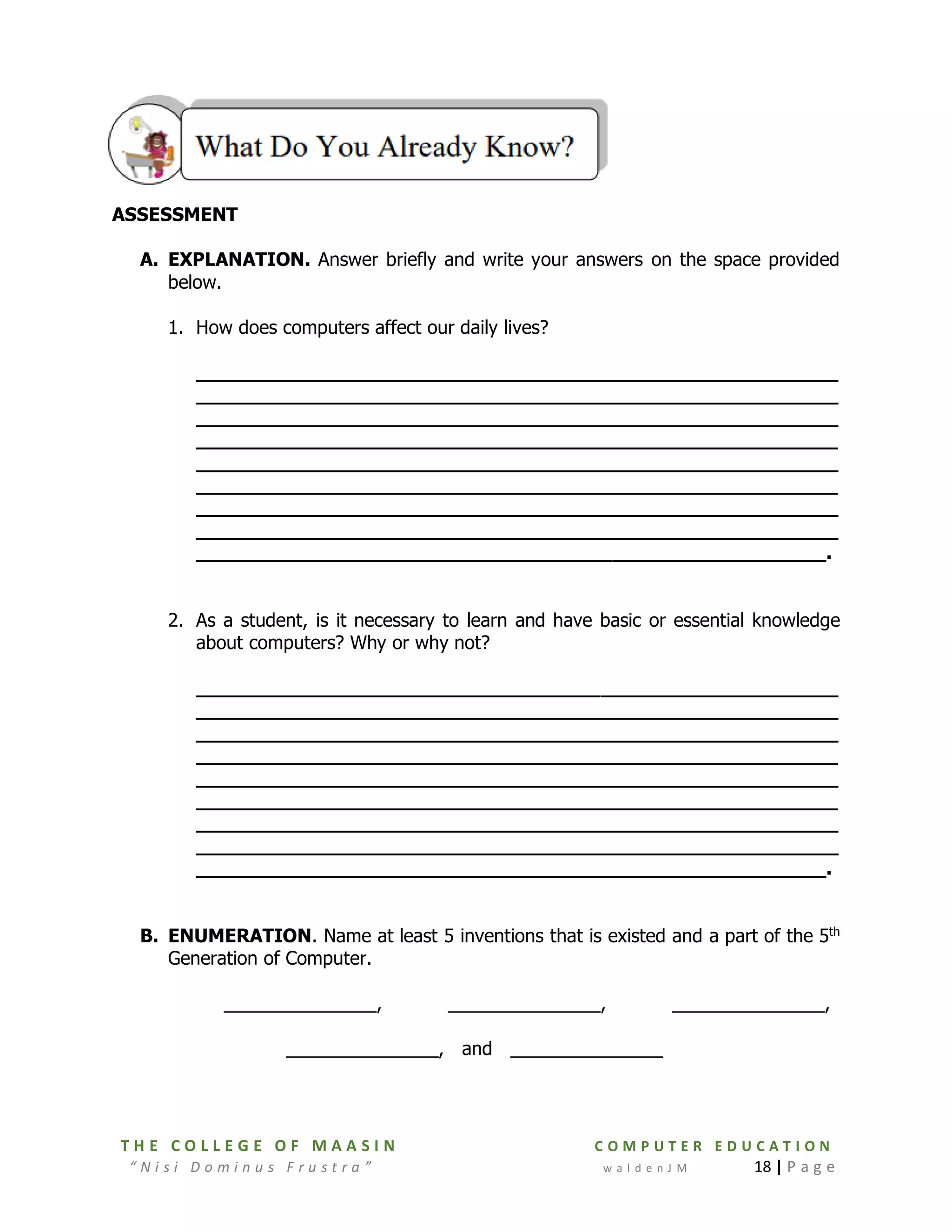 History of Computer & Generations of Computer | PDF