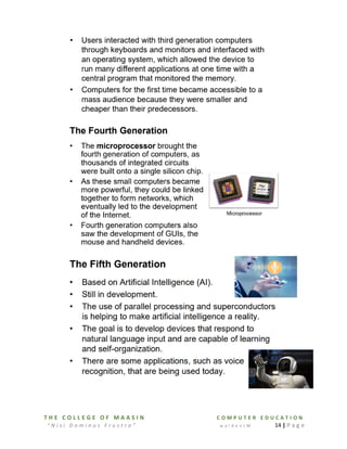 History of Computer & Generations of Computer | PDF