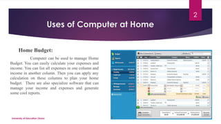 Uses of Computer | PPT