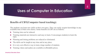 Uses of Computer | PPT