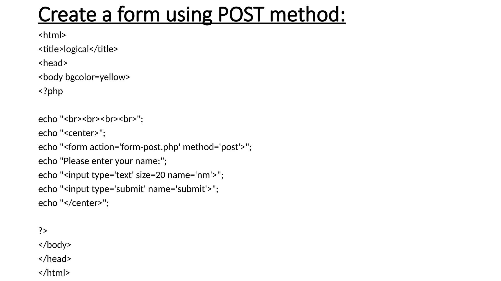 Gr 8-Lesson 7(PHP). powerpoint explanation | PPTX