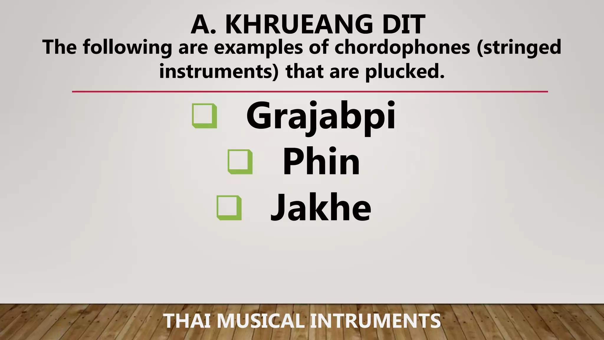 Gr 8 music of Thailand | PPTX