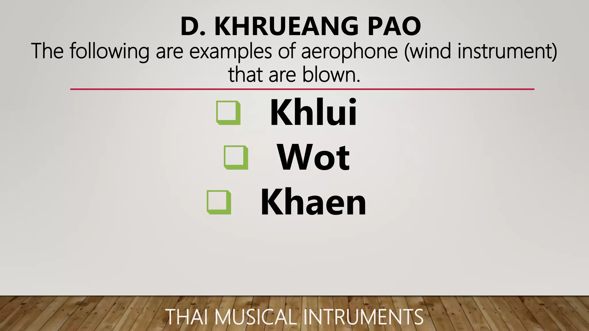 Gr 8 music of Thailand | PPTX