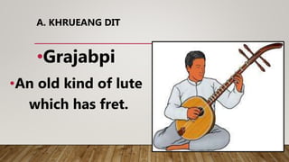 Gr 8 music of Thailand | PPTX