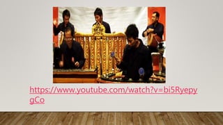 Gr 8 music of Thailand | PPTX