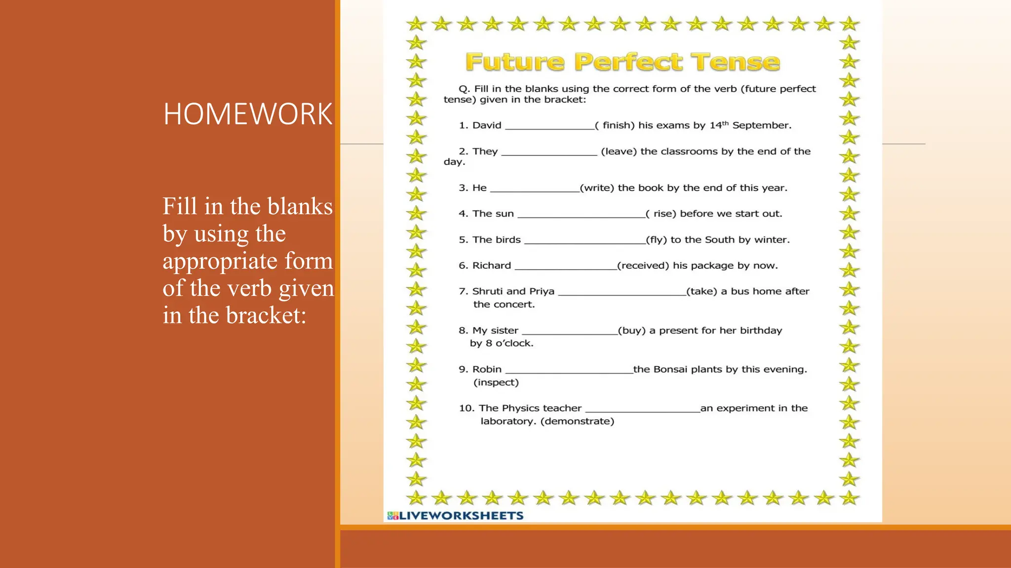 GR 8- TENSES PPT RULES TYPES EXAMPLES AND REVIEW | PPT