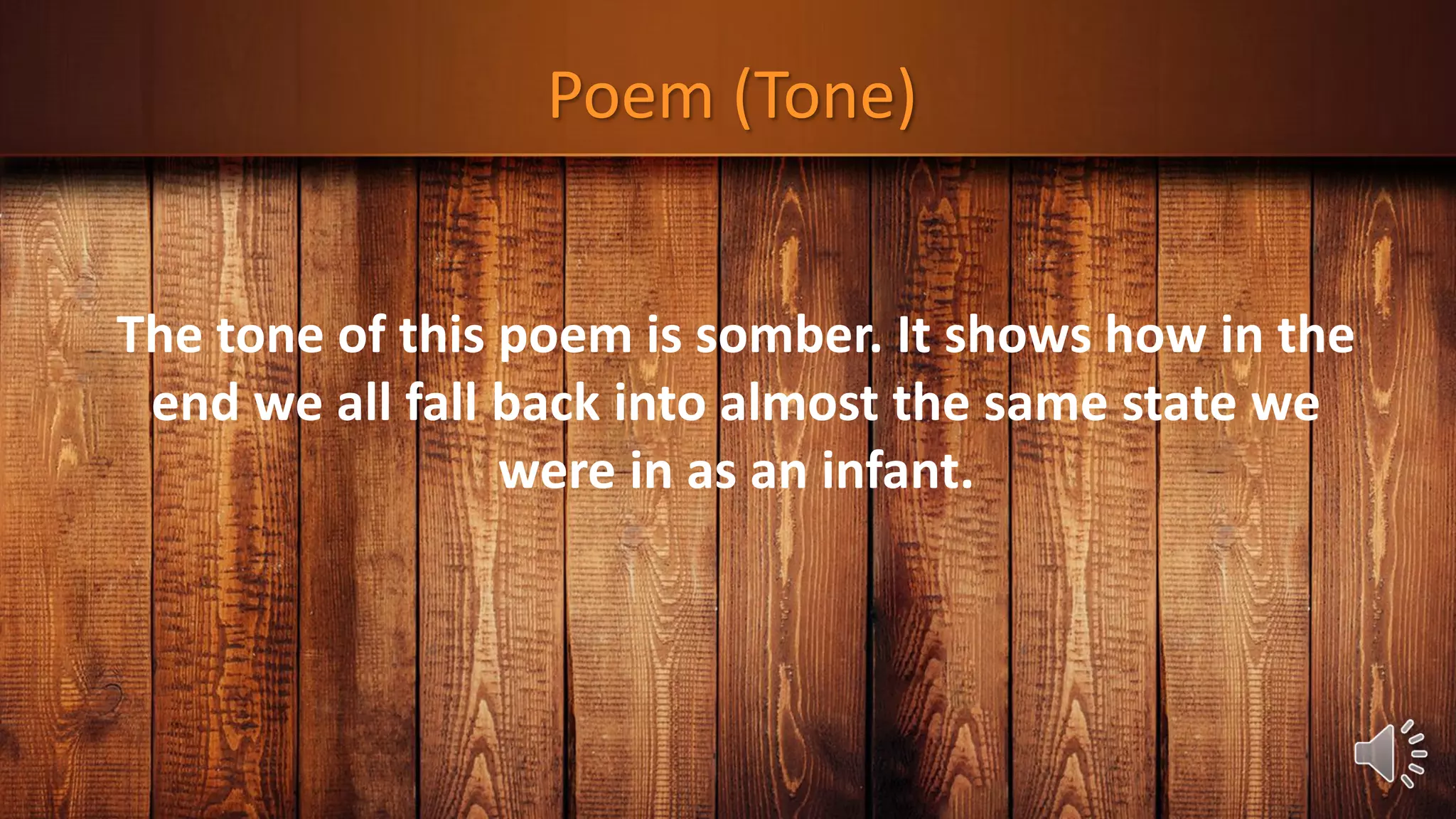 All The World is a Stage (poetry analysis) | PDF