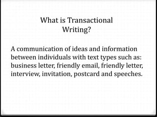 Informal Letter Writing | PPT