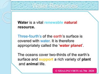 NCERT Class8 geography_ch 2_water | PPTX