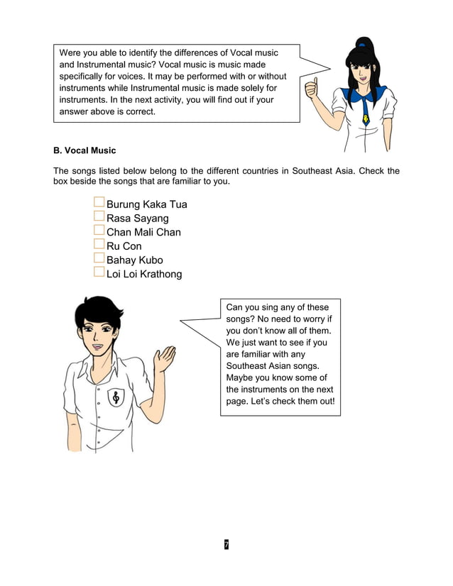 Grade 8 Music and Arts Module | PDF